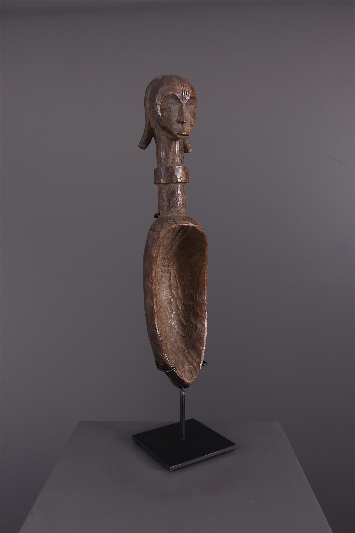 Cuillère Fang (24297) - Cuillères, louches Fang - Art africain