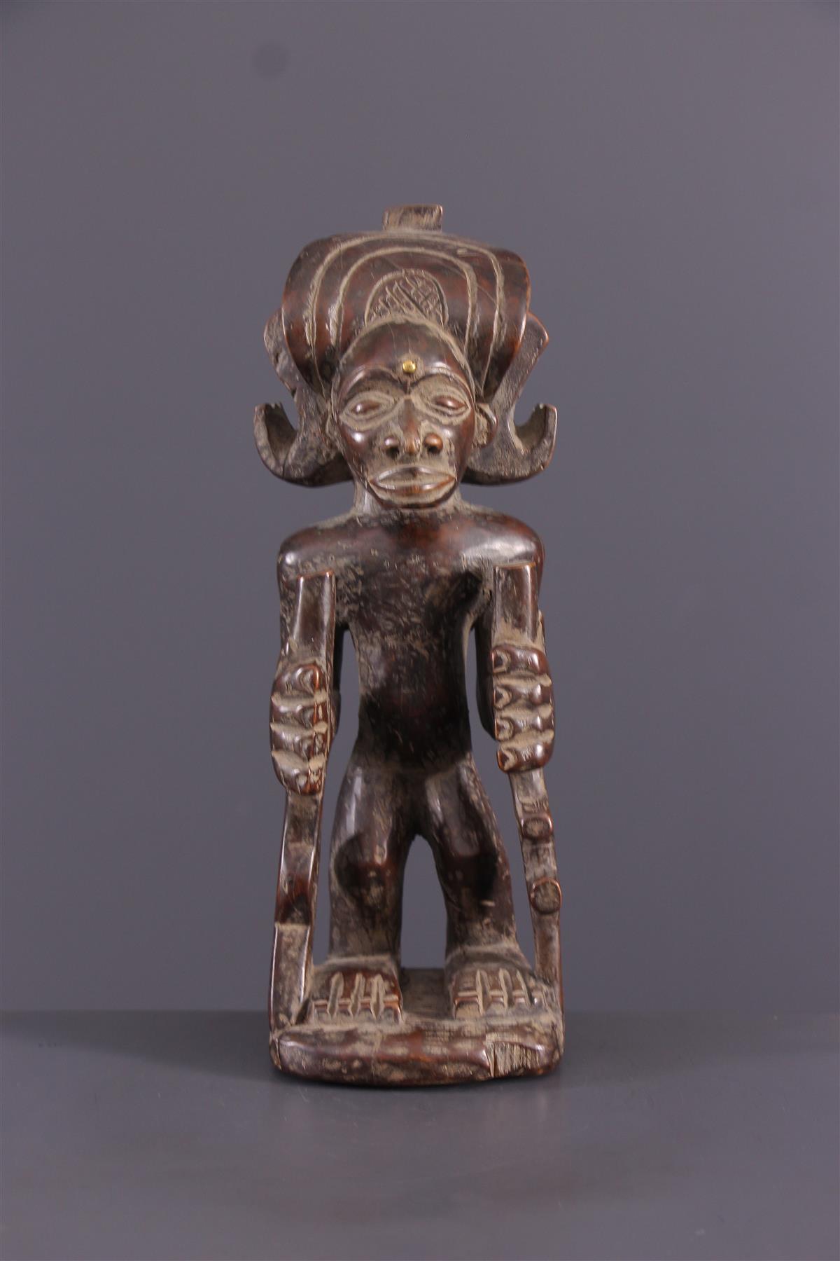 Statue Chokwe (24418) - Statues africaines Chokwe - Art africain