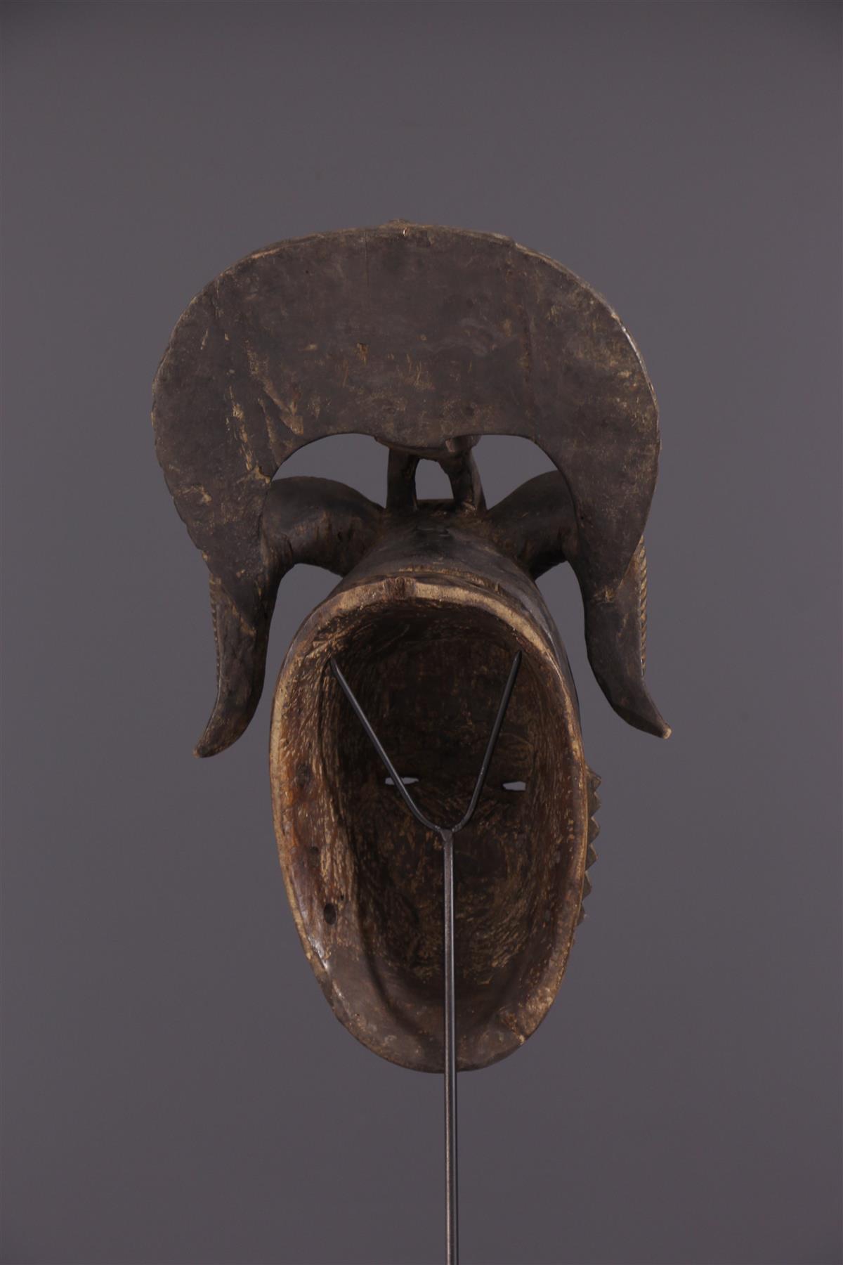 Masque Lomane (24580) - Masque africain Yohouré - Art africain
