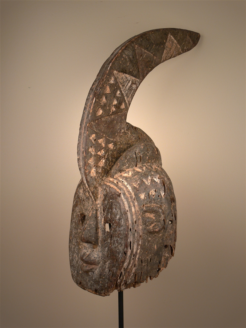 Mossi Mask (2465) - African mask, tribal art, primitive art Mossi