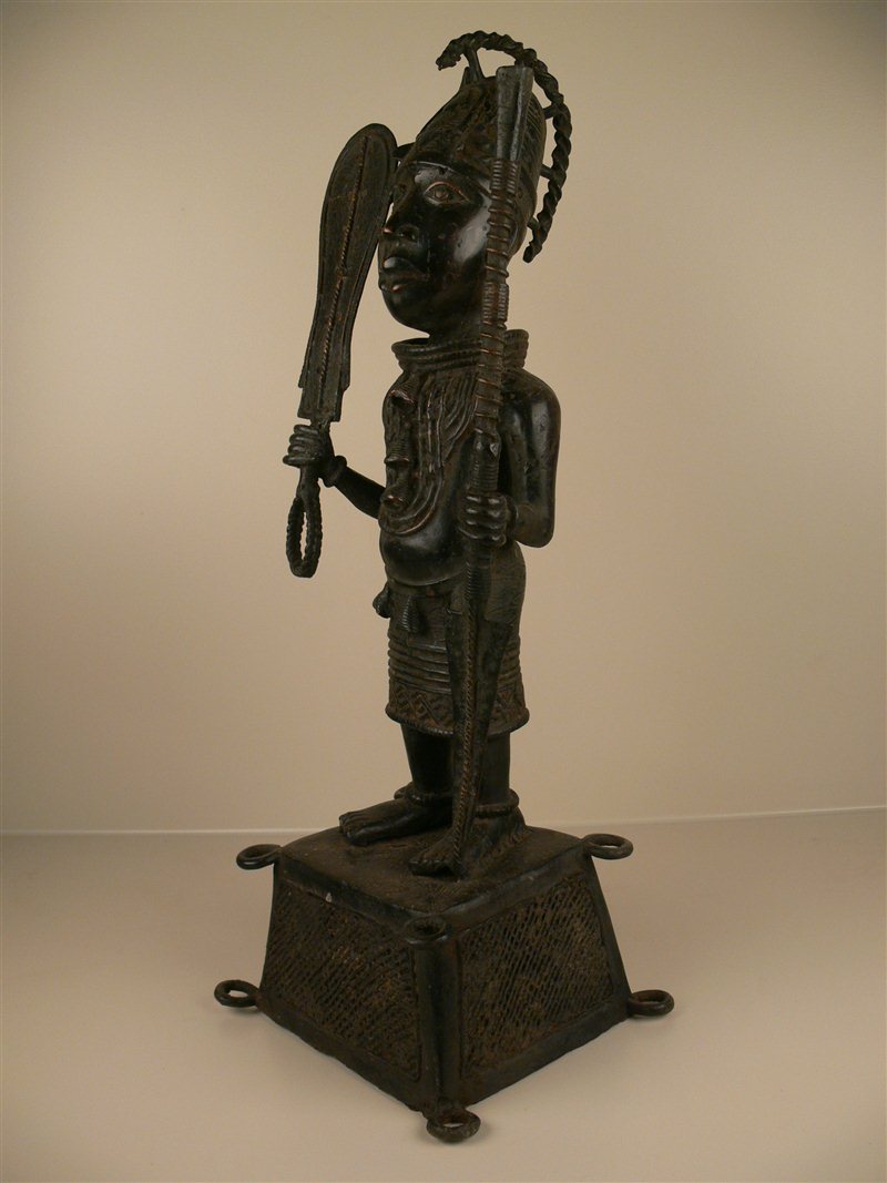 Benin warrior (2520) - African statues : tribal fetish, maternity