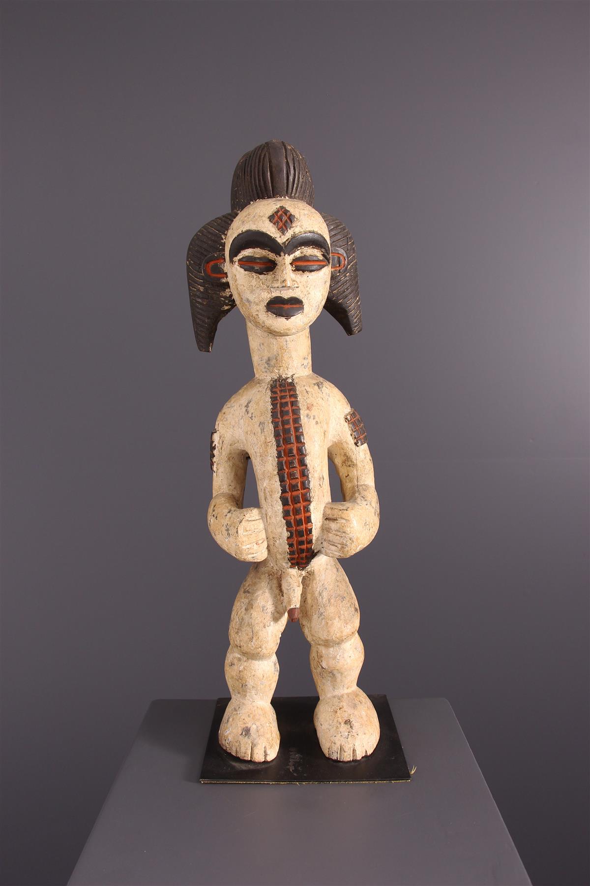 Statue Punu (25381) - Statues africaines Punu - Art africain