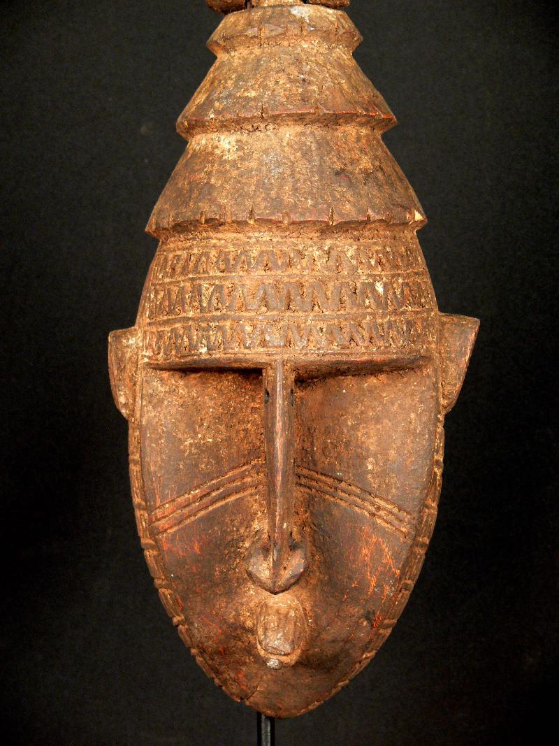 Bambara mask (255) - African mask, tribal art, primitive art