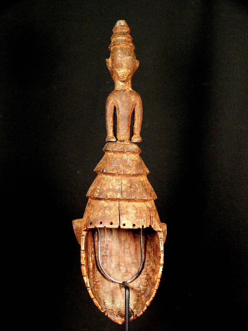 Bambara mask (255) - African mask, tribal art, primitive art