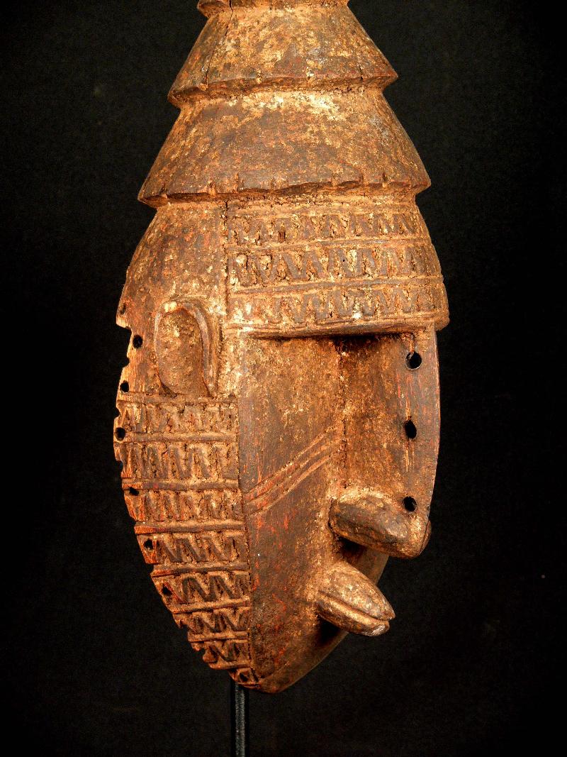 Bambara mask (255) - African mask, tribal art, primitive art