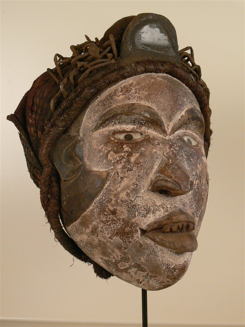 Kongo Mask (2551) - African mask, tribal art, primitive art Kongo