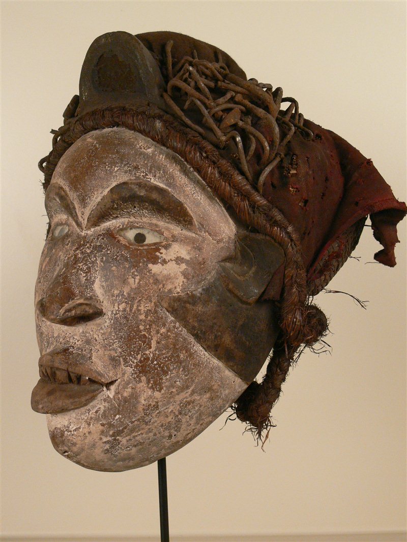 Kongo Mask (2551) - African mask, tribal art, primitive art Kongo