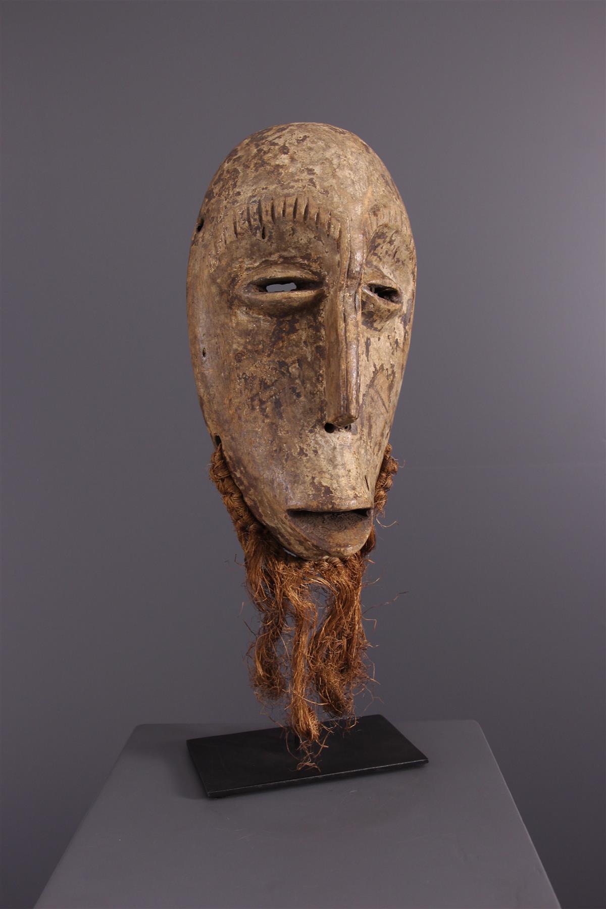 Masque Shi (25511) - Masque africain Shi - Art africain rdc ex zaire