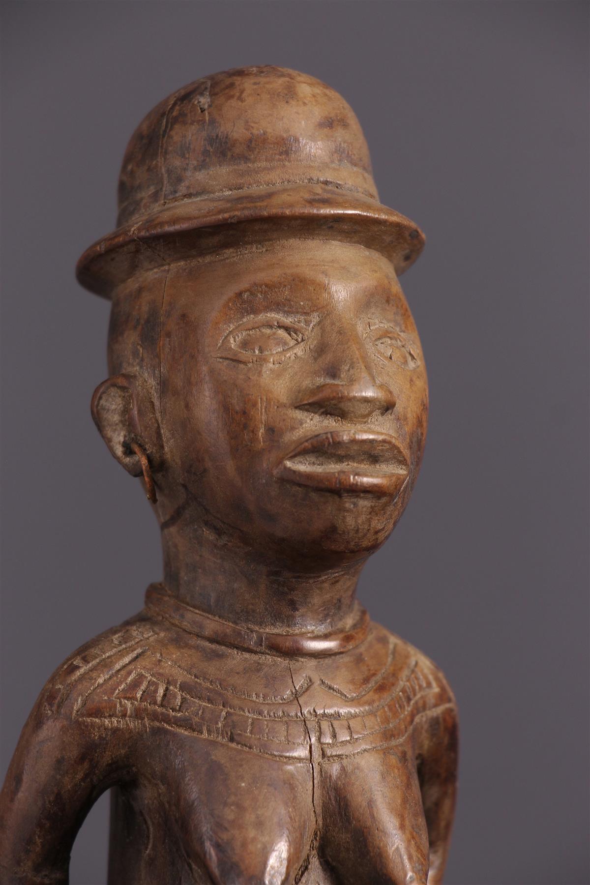 Statue Yombe (25513) - Statues africaines Yombe - Art africain
