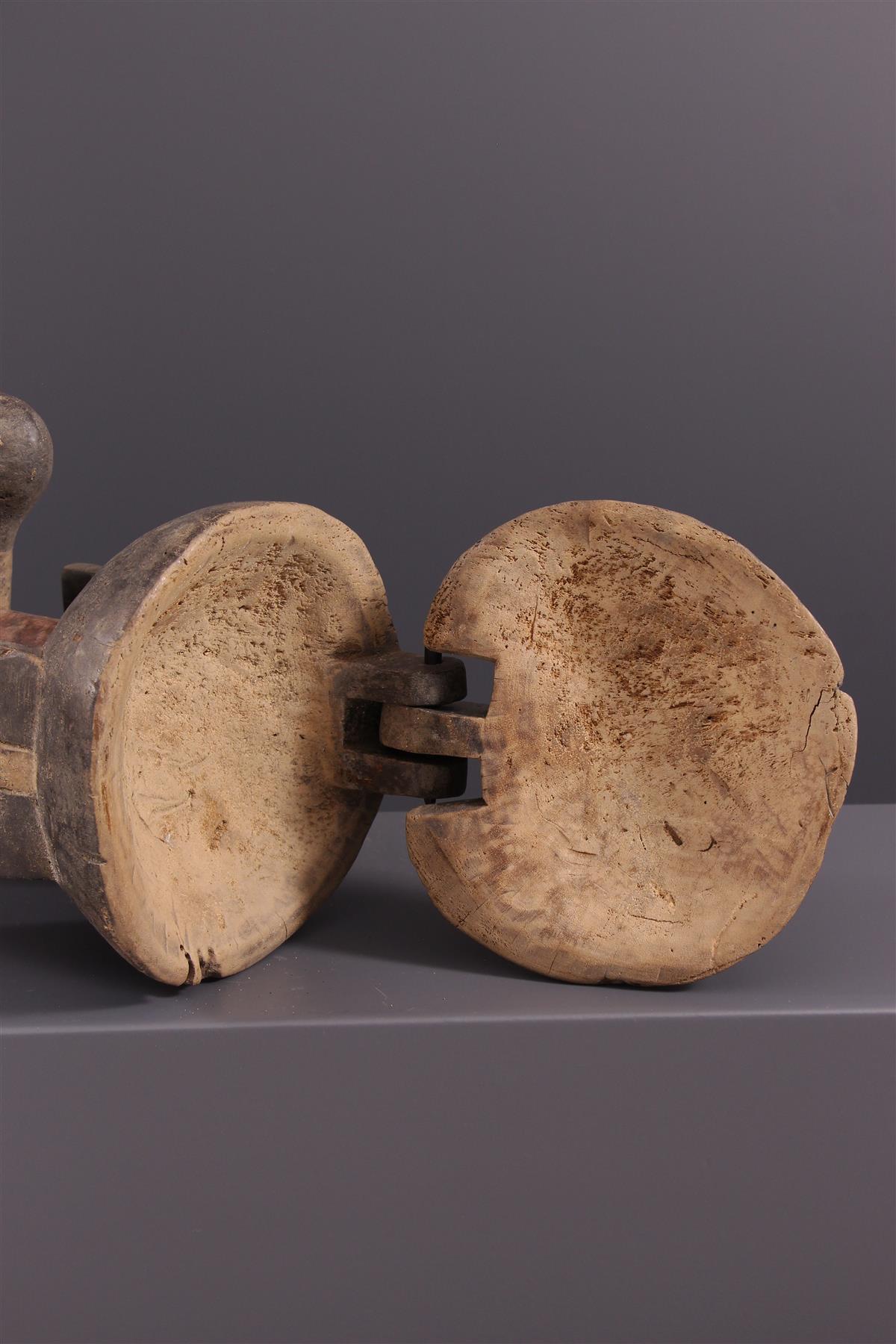 Boite Yoruba (25599) - Jarres, amphores, pot Yoruba - Art africain