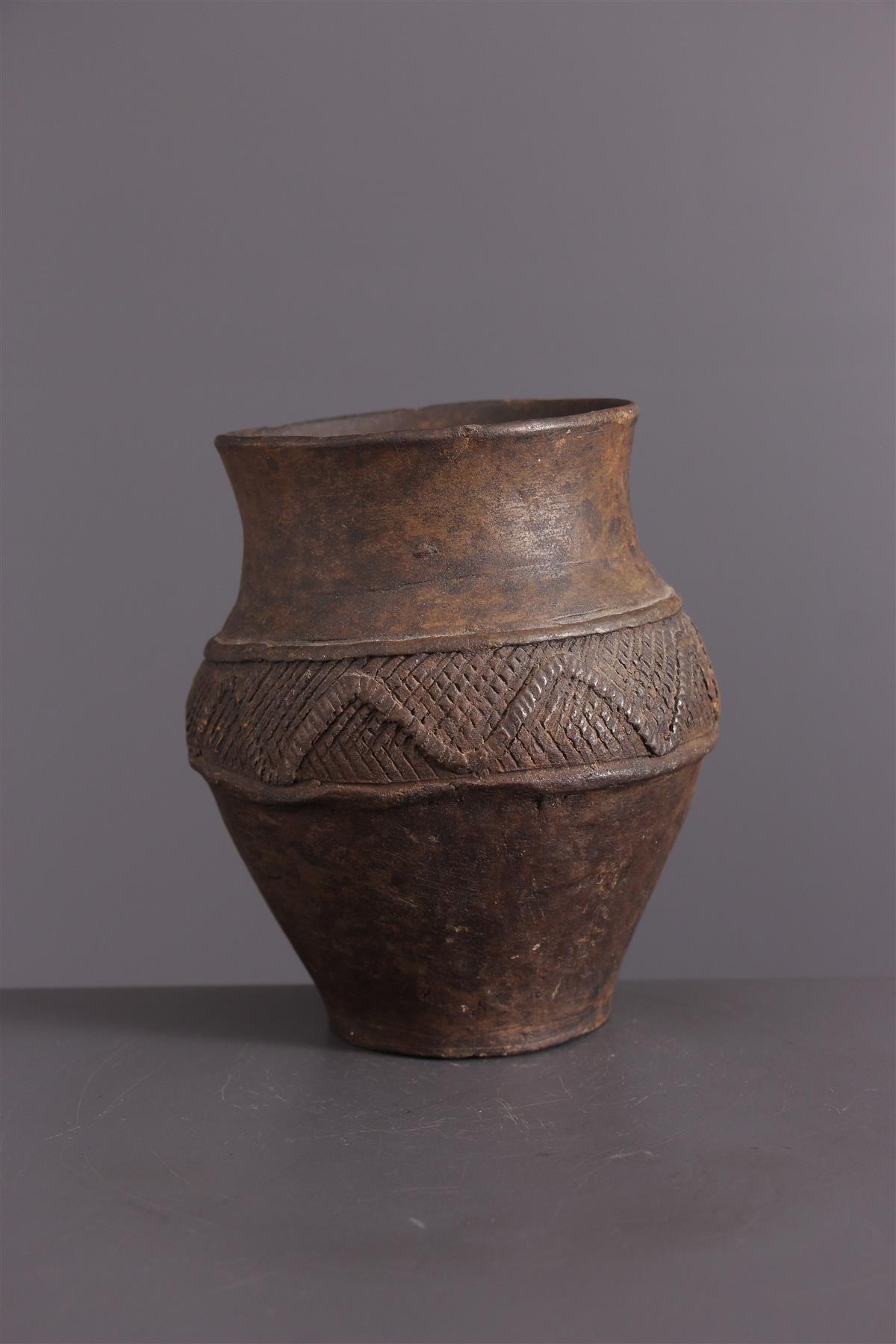 Poterie Kongo (25623) - Jarres, amphores, pot Kongo - Art africain