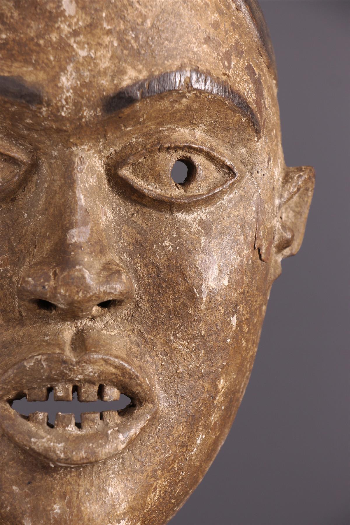 Masque Sundi (25652) - Masque africain sundi - Art africain