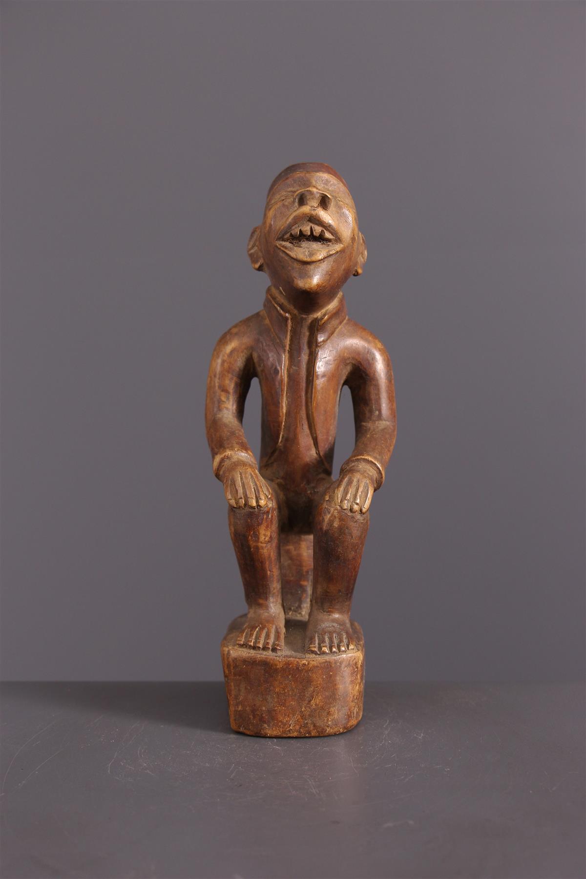 Statuette Kakongo (25653) - Statues africaines : fetiche tribal, maternité