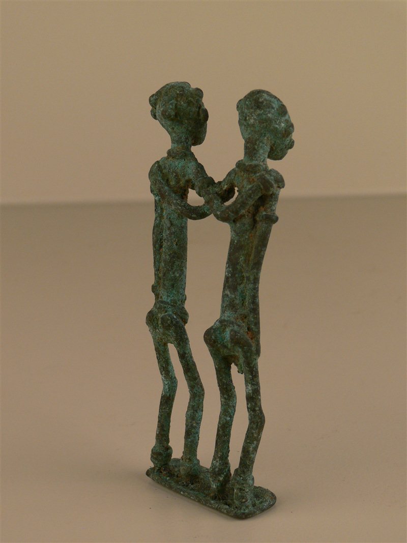 Dogon Primordial Couple (2569) - Bronze, leopard, messenger, warrior ...