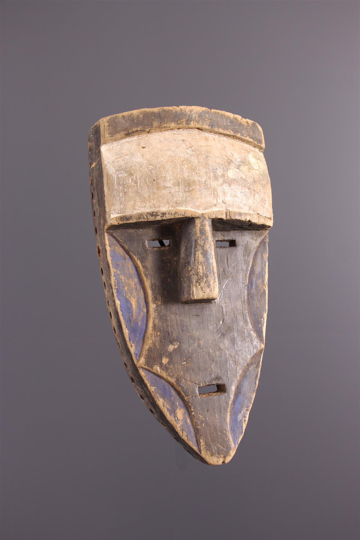 Masque Adouma (25798) - Masque africain Aduma - Art africain