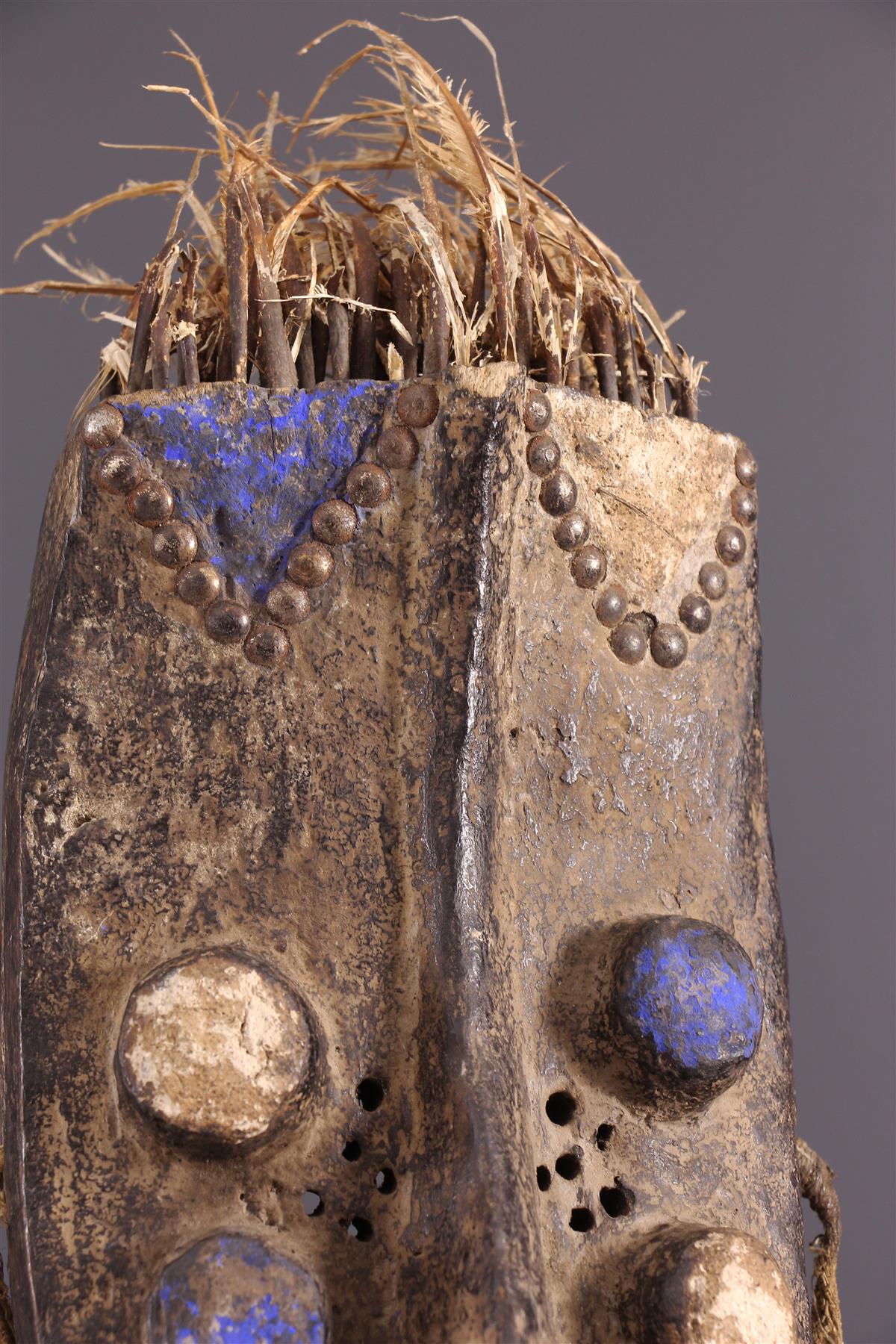 Masque Grebo (25814) - Masque africain Kru - Art africain côte d'ivoire