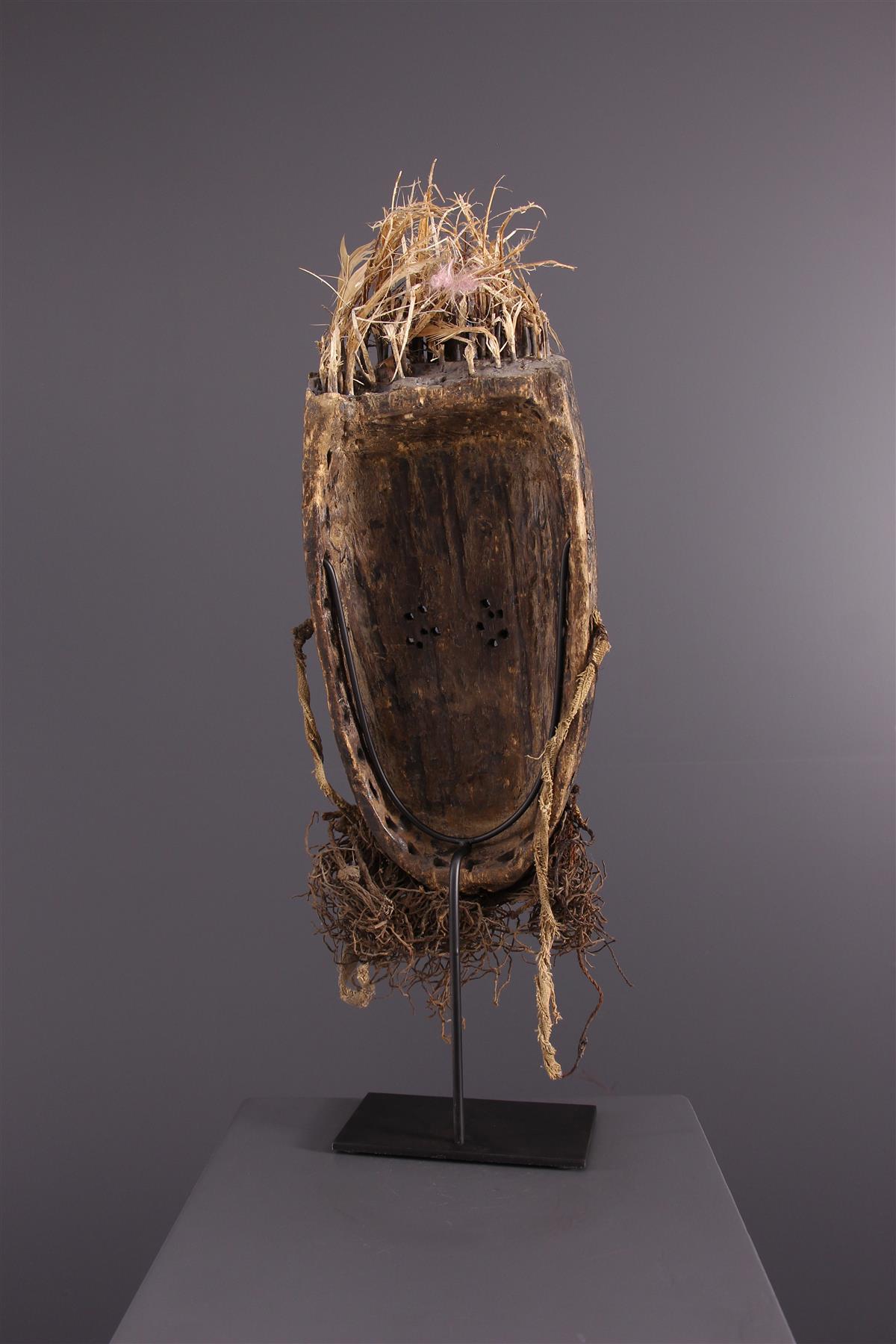 Masque Grebo (25814) - Masque africain Kru - Art africain côte d'ivoire