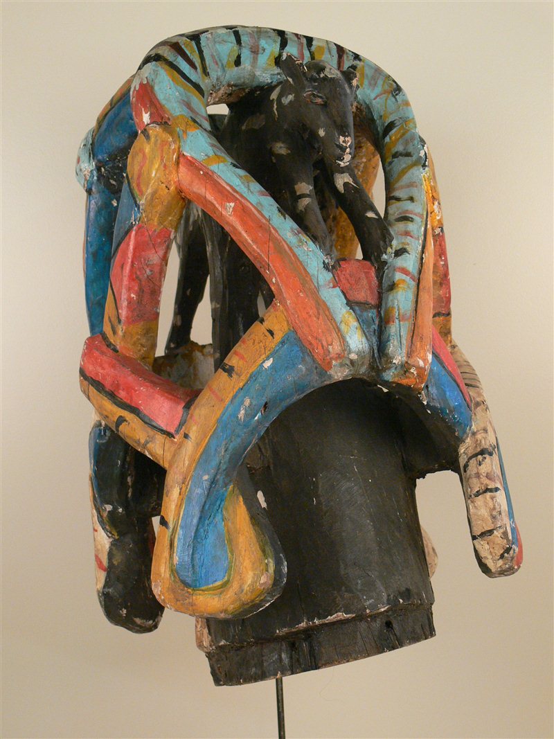 Yoruba Gelede Mask (2602) - African mask, tribal art, primitive art