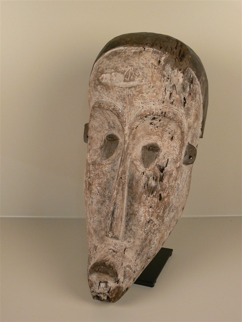 Fang Ngil Mask (2603) - African mask, tribal art, primitive art