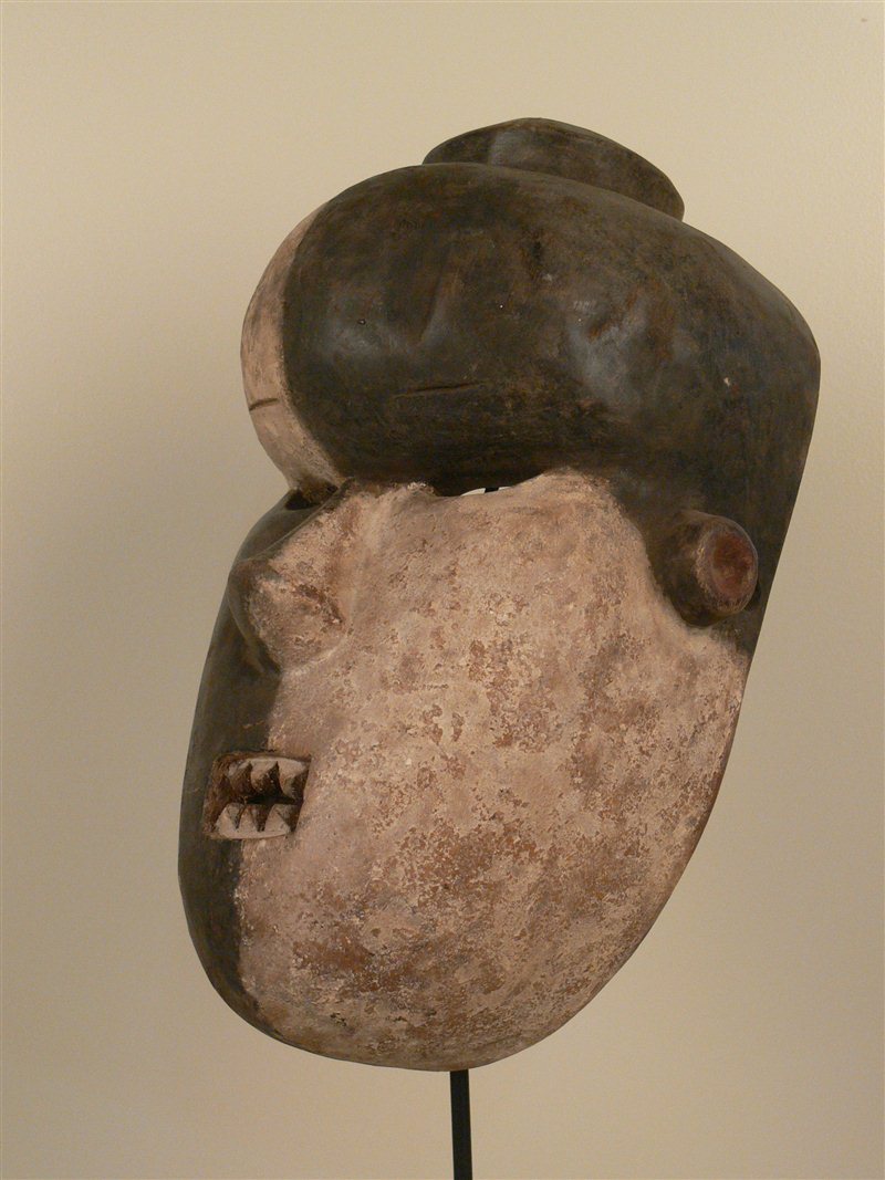 Salampasu Mask (2606) - African mask, tribal art, primitive art