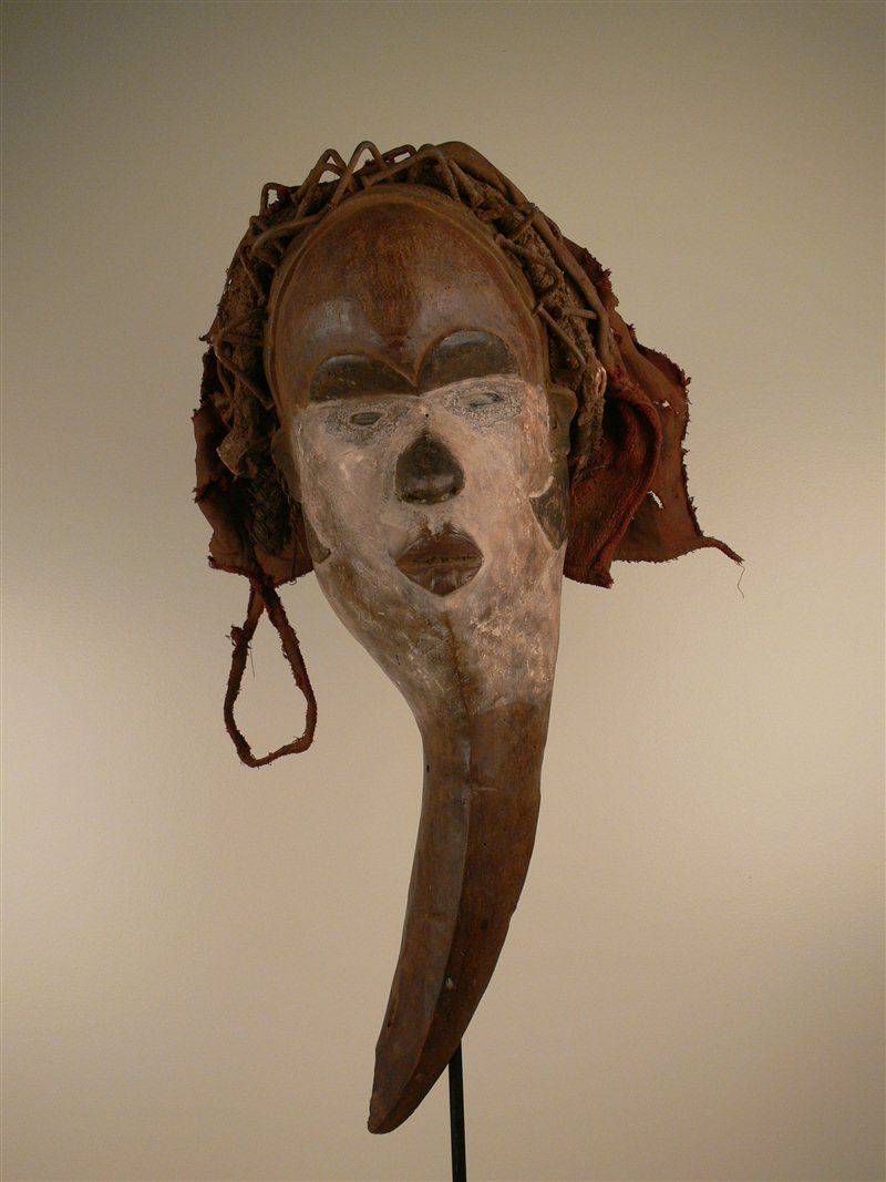 Kongo Mask (2620) - African mask, tribal art, primitive art Kongo