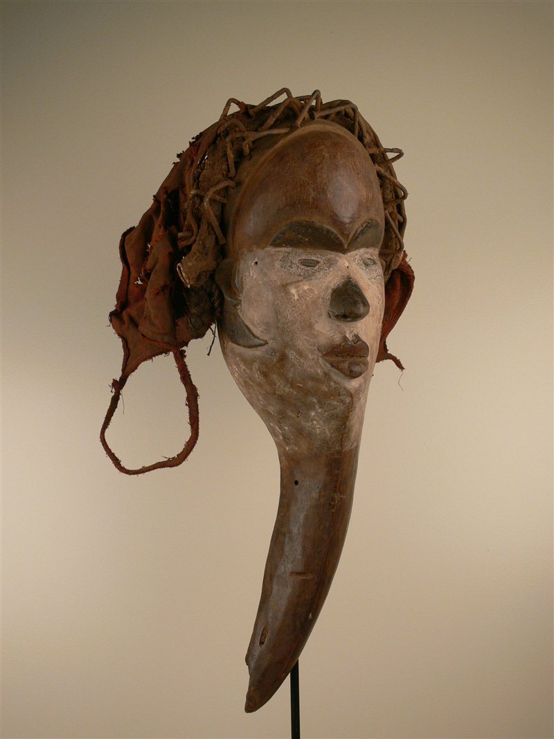 Kongo Mask (2620) - African mask, tribal art, primitive art Kongo