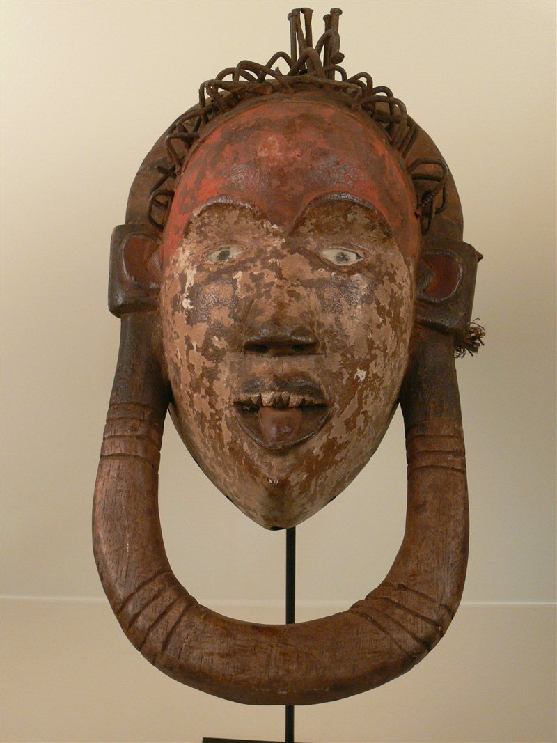 Kongo Mask (2623) - African mask, tribal art, primitive art Kongo