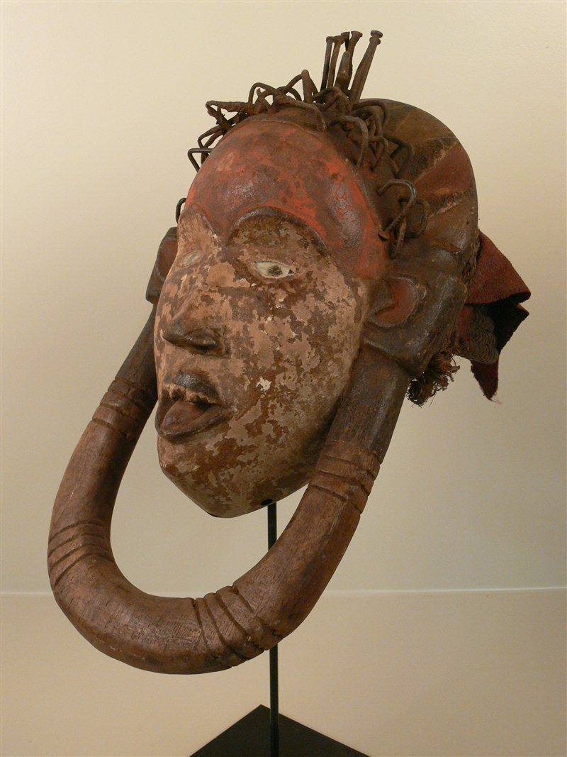 Kongo Mask (2623) - African mask, tribal art, primitive art Kongo