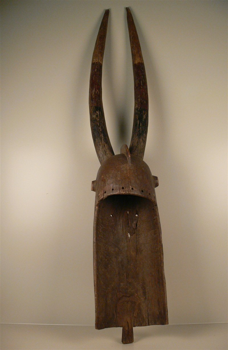 Mossi Funeral Mask (2632) - African mask, tribal art, primitive art