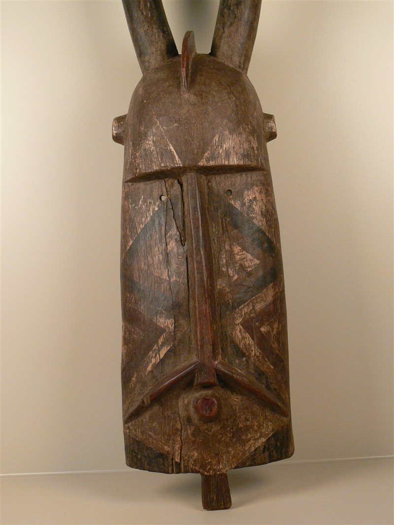 Mossi Funeral Mask (2632) - African mask, tribal art, primitive art
