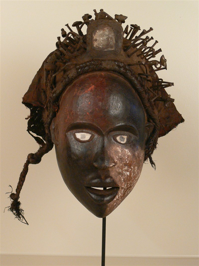 Kongo Mask (2646) - African mask, tribal art, primitive art Kongo