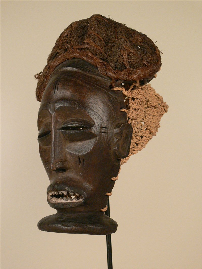 Chokwe Cihongo Mask (2682) - African mask, tribal art, primitive art