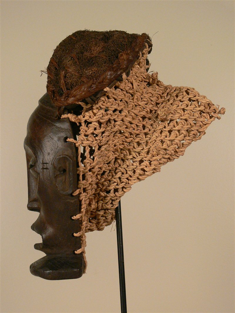 Chokwe Cihongo Mask (2682) - African mask, tribal art, primitive art