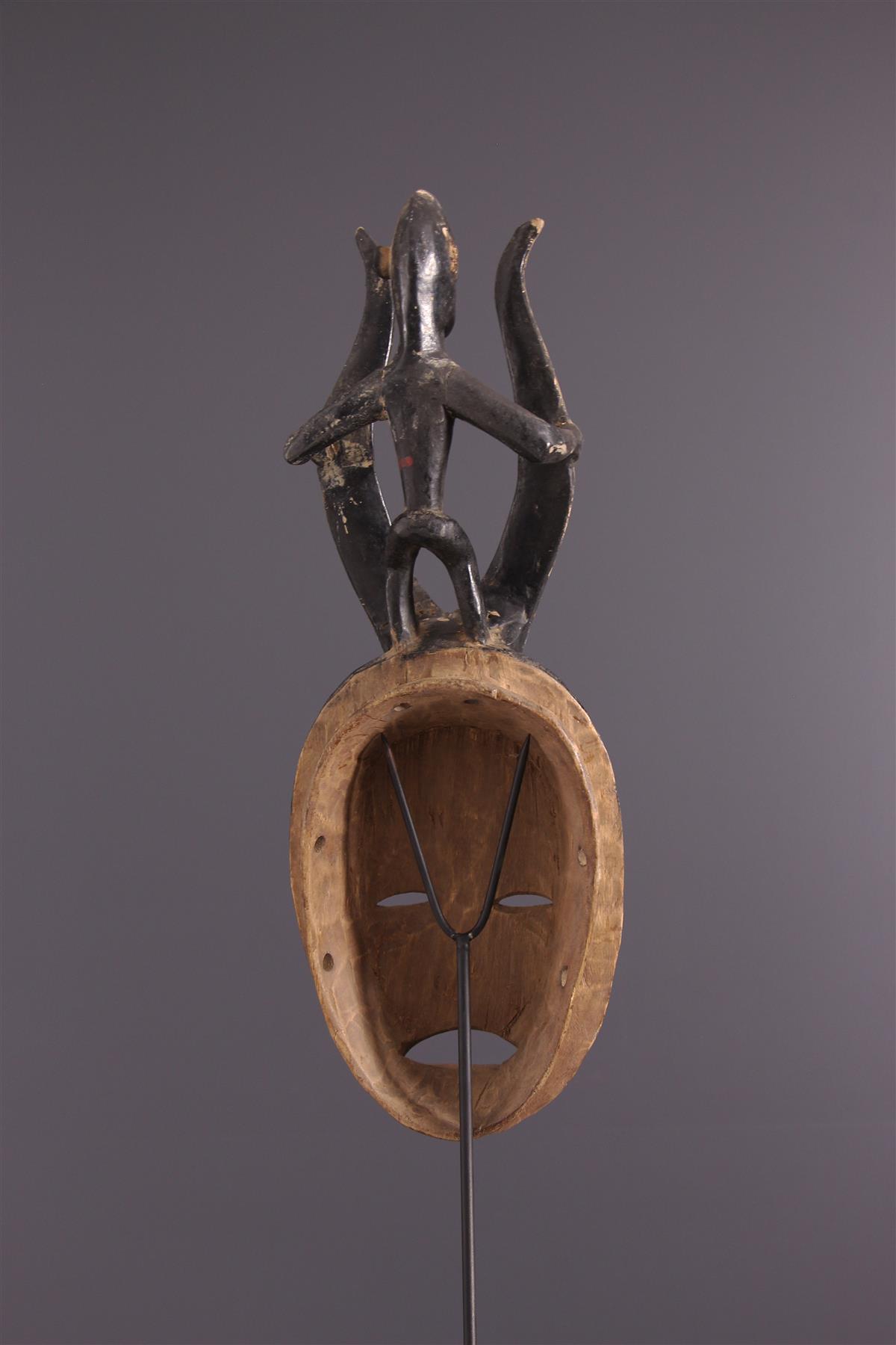Masque Gouro (26927) - Masque africain Gouro - Art africain