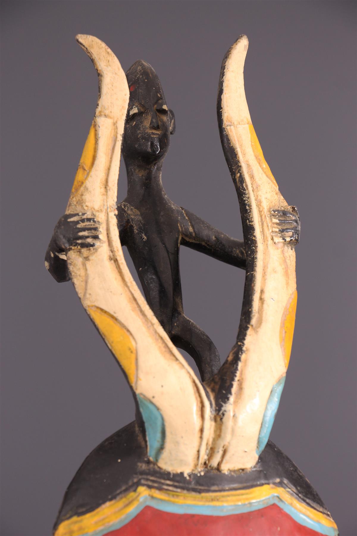 Masque Gouro (26927) - Masque africain Gouro - Art africain