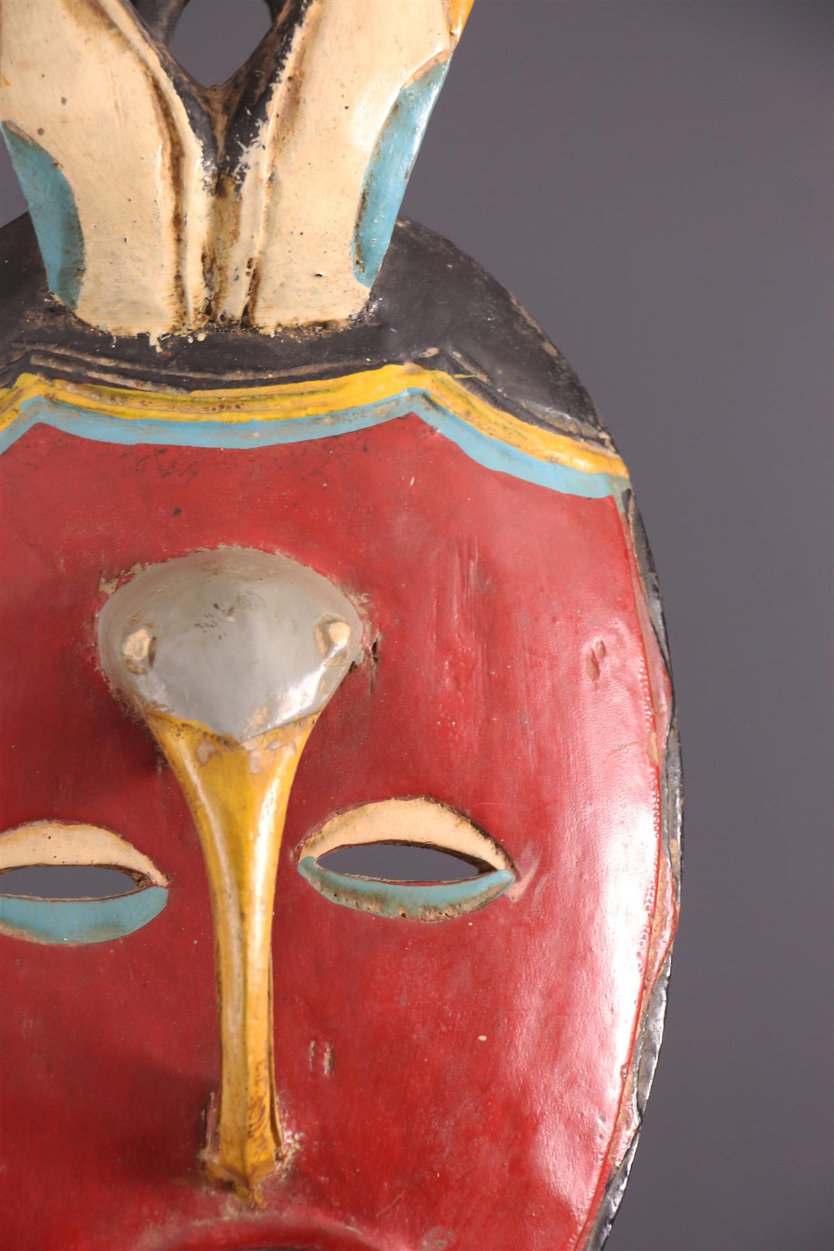 Masque Gouro (26927) - Masque africain Gouro - Art africain