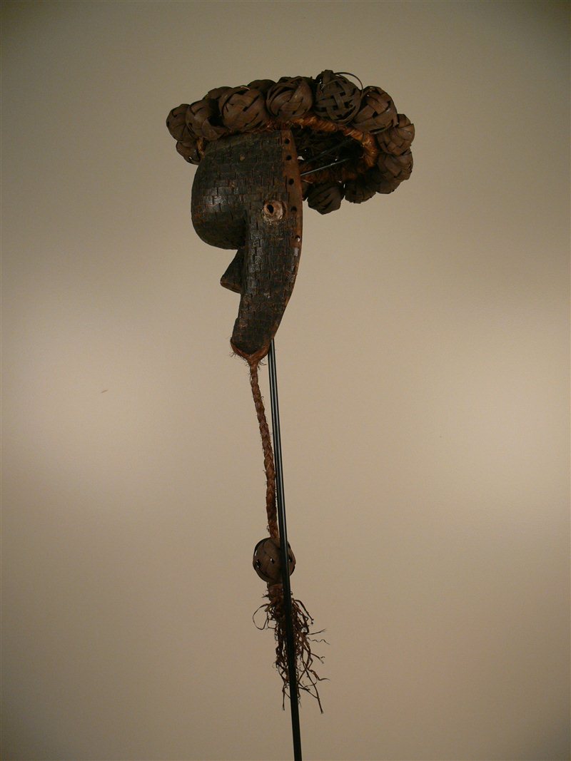 Salampasu Mask (2707) - African mask, tribal art, primitive art