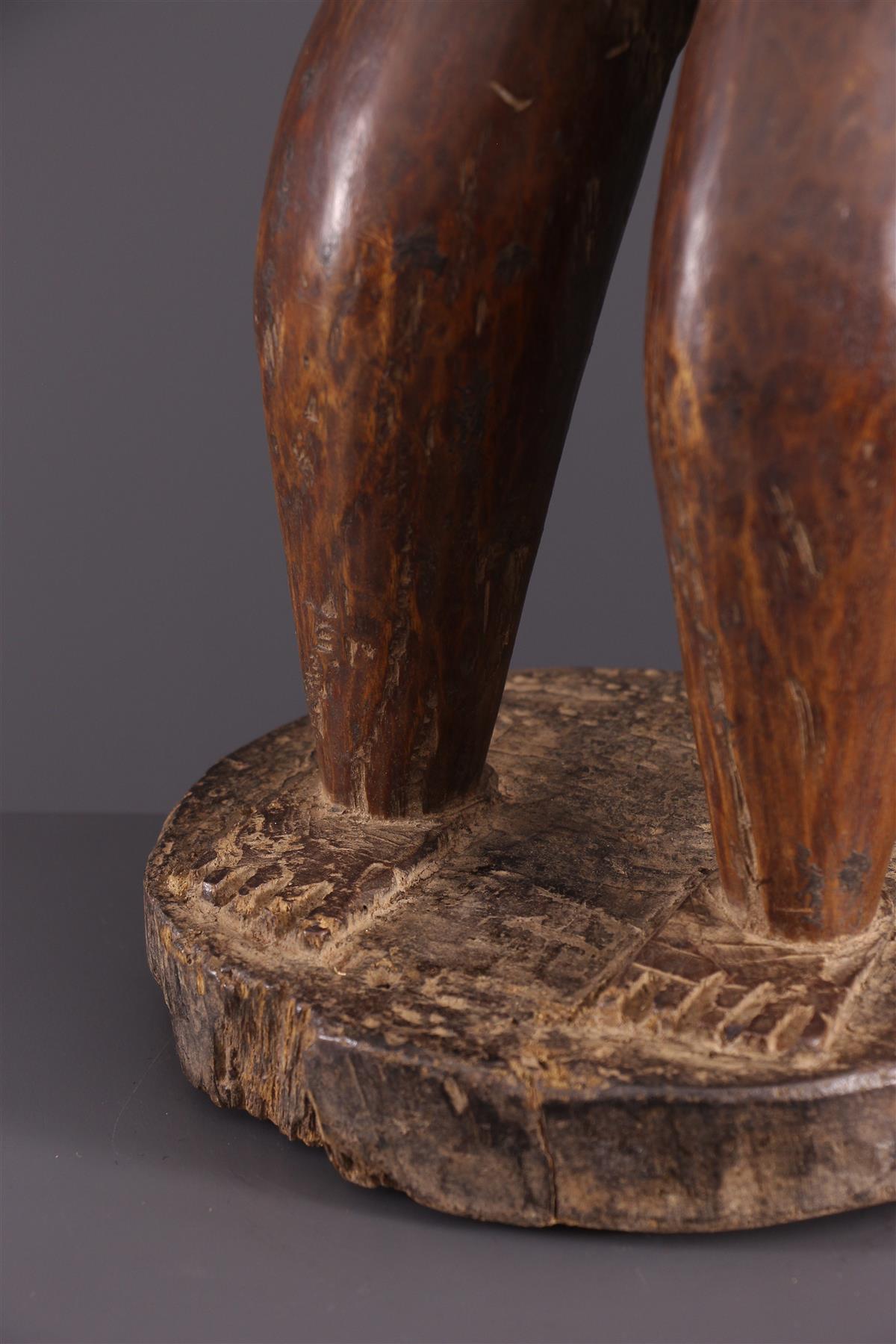 Statue Punu (27080) - Statues africaines : fetiche tribal, maternité
