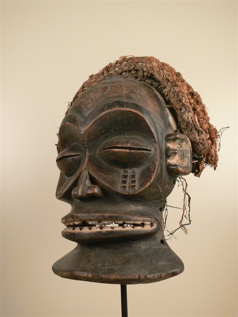 Chokwe Cihongo Mask (2709) - African mask, tribal art, primitive art