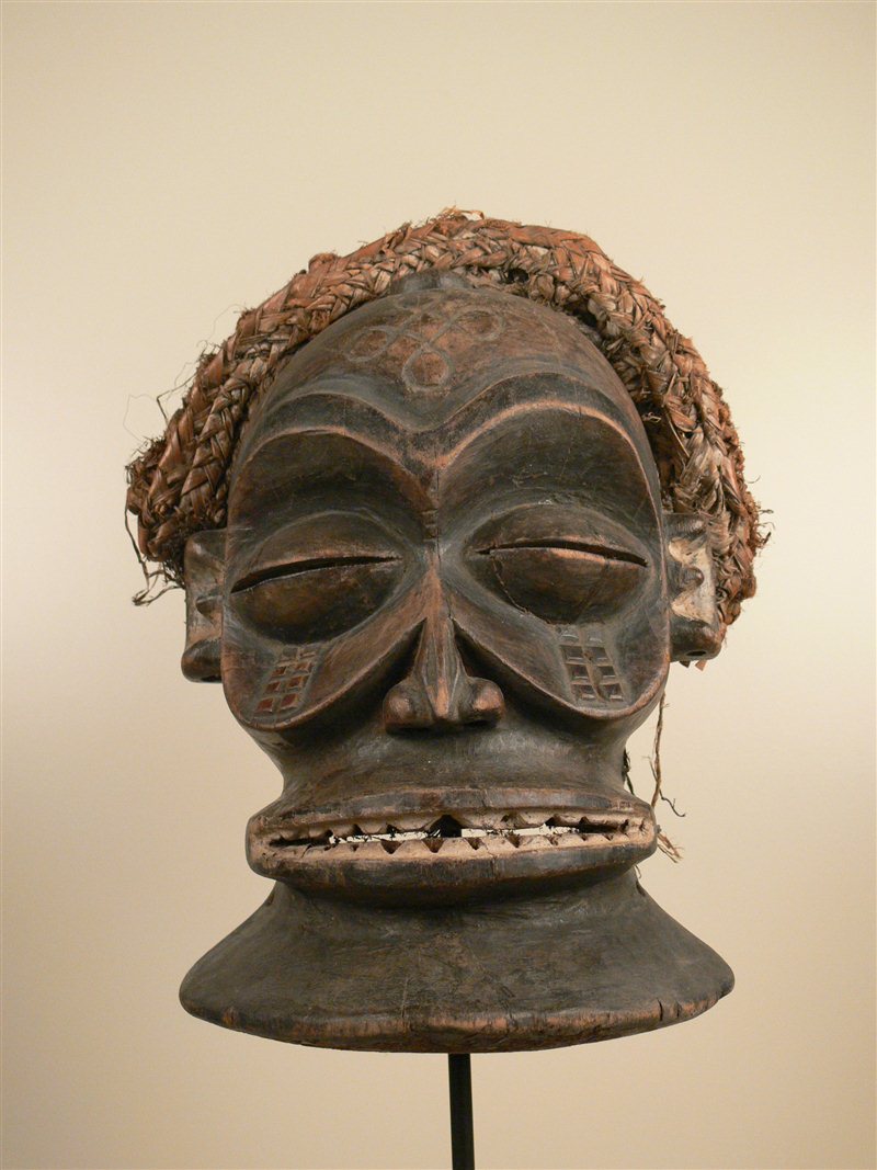 Chokwe Cihongo Mask (2709) - African mask, tribal art, primitive art