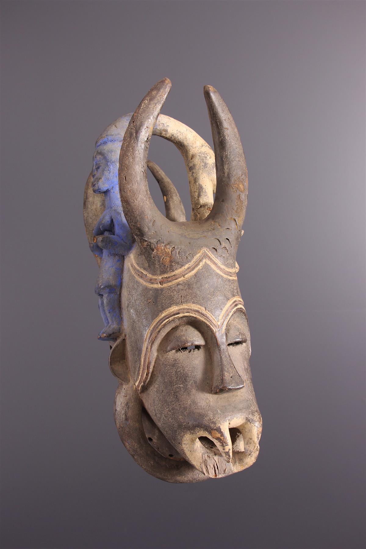 Masque Igbo (27206) - Masque africain Igbo - Art africain nigéria