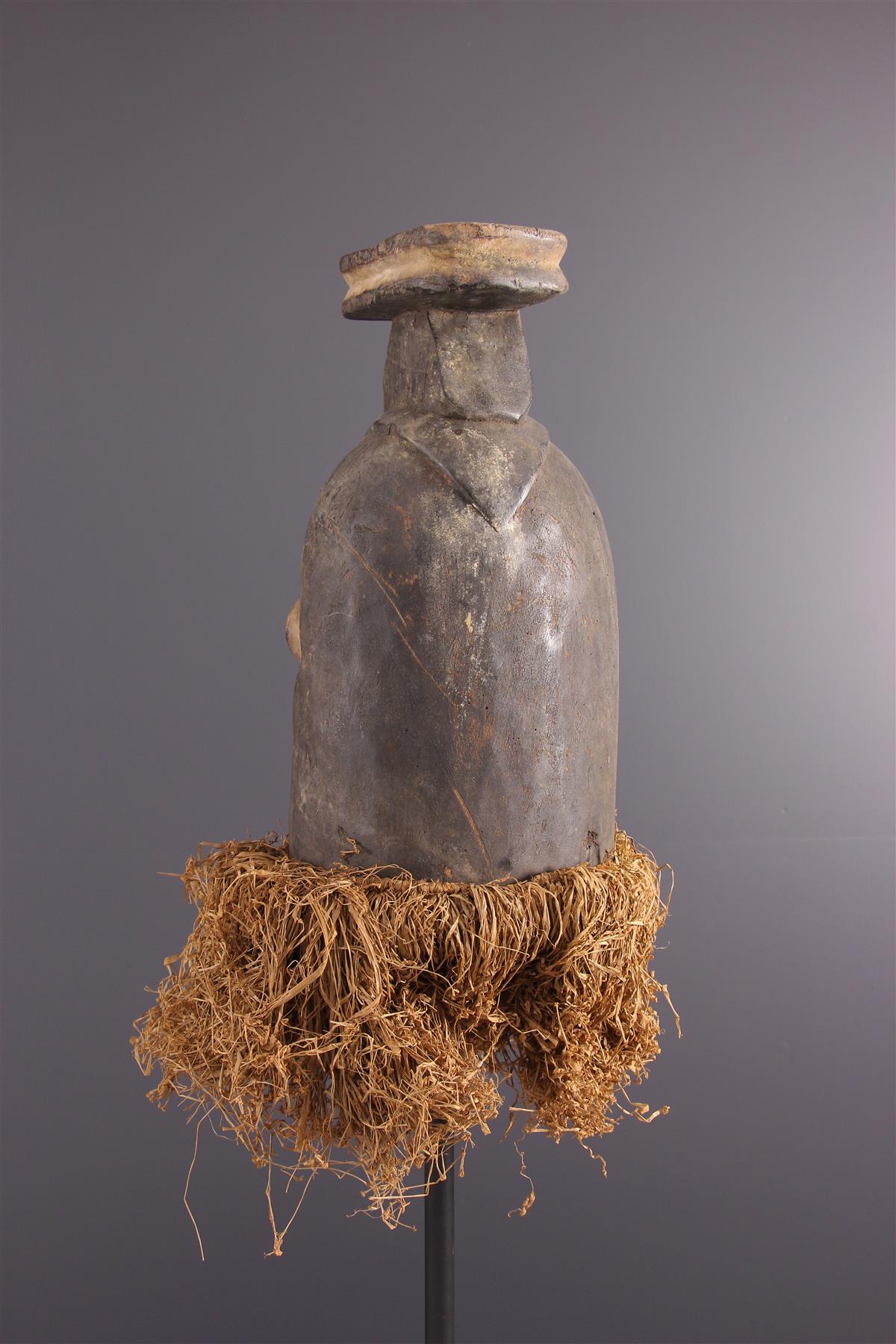 Masque Mbala (27245) - Masque africain Mbala - Art africain