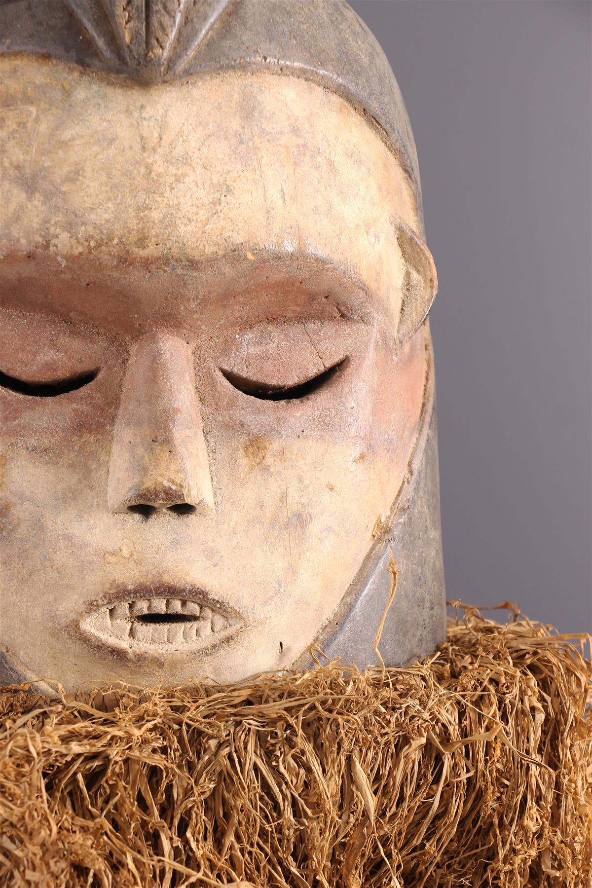 Masque Mbala (27245) - Masque africain Mbala - Art africain