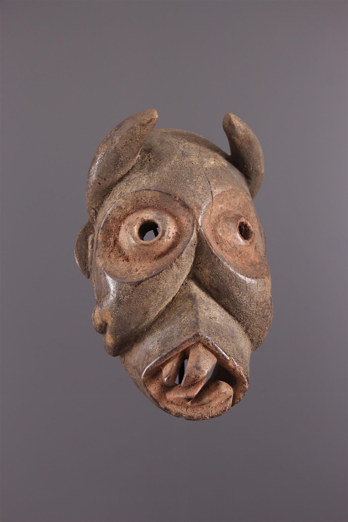 Masque Idiok (27300) - Masque africain Ibibio - Art africain