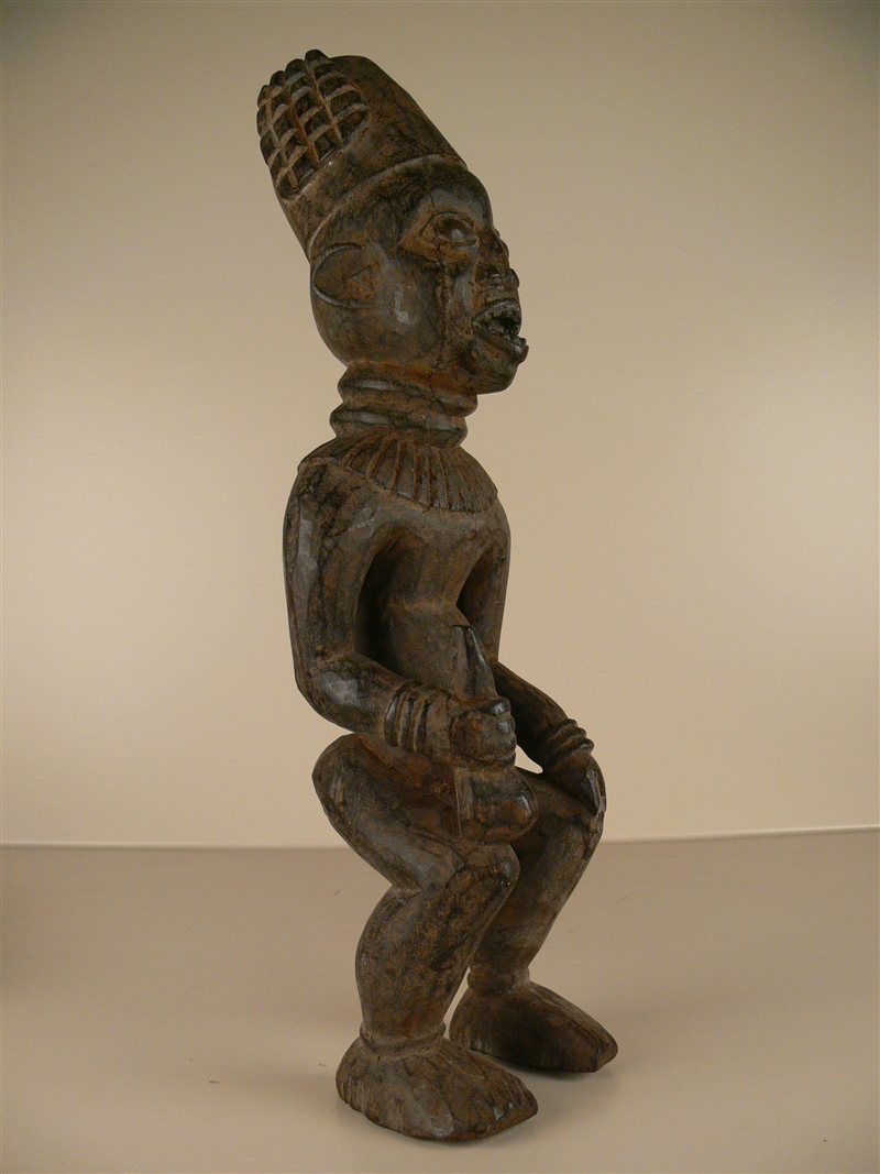 Bangwa Statue (2734) - African statues : tribal fetish, maternity