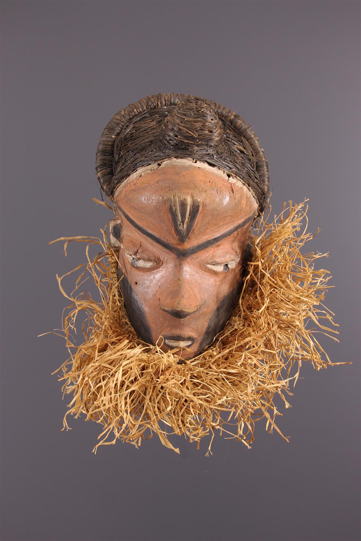 Masque Pende (27421) - Masque africain Pende - Art africain