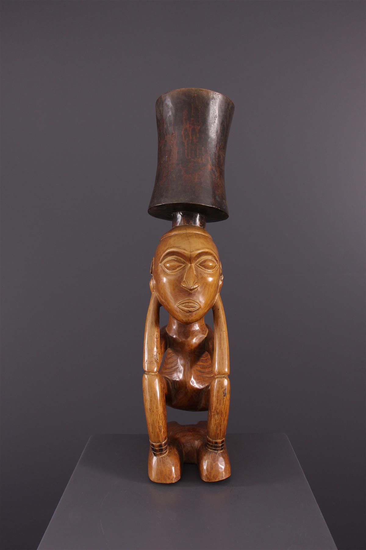 Mortier Luntu (27564) - Statues africaines Luntu - Art africain
