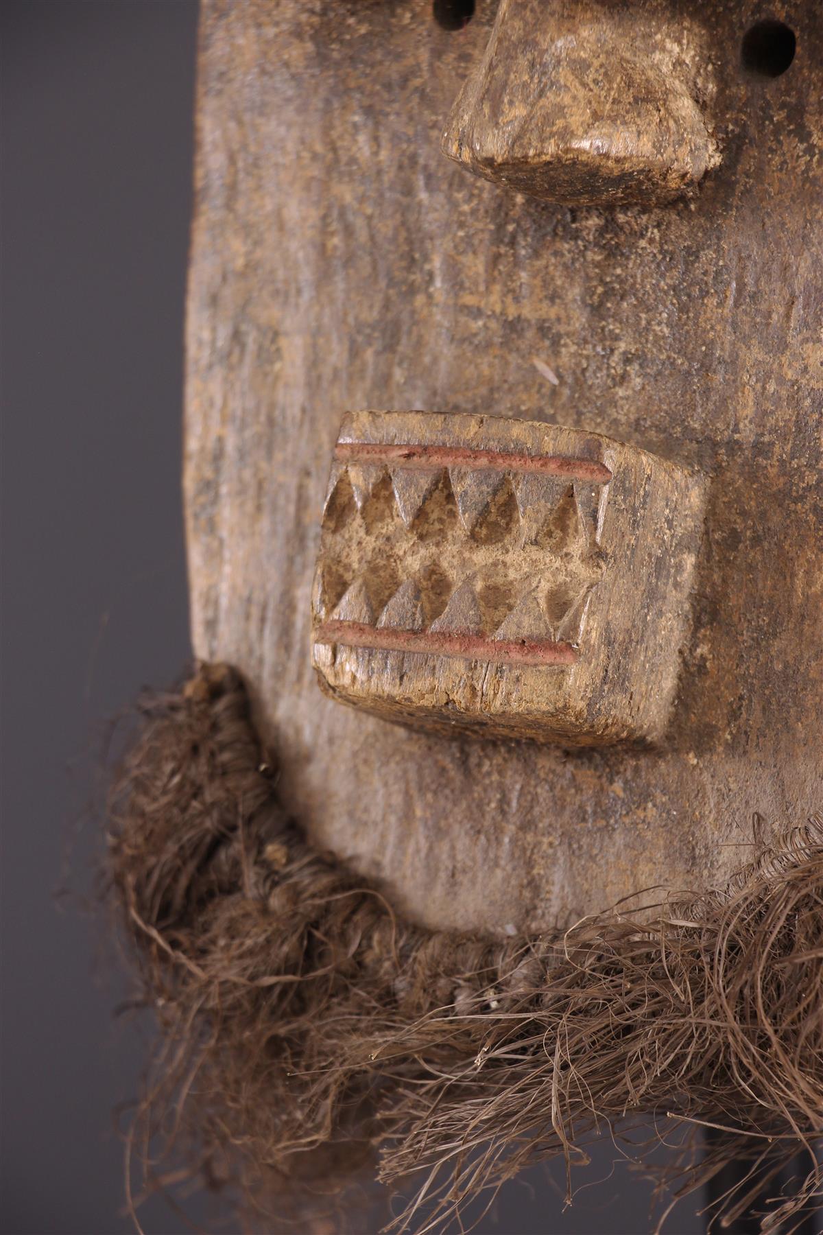 Masque Krou (27590) - Masque africain Kru - Art africain côte d'ivoire