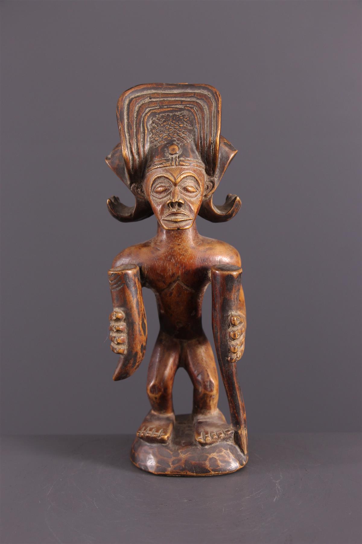 Statue Chokwe (27648) - Statues africaines Chokwe - Art africain