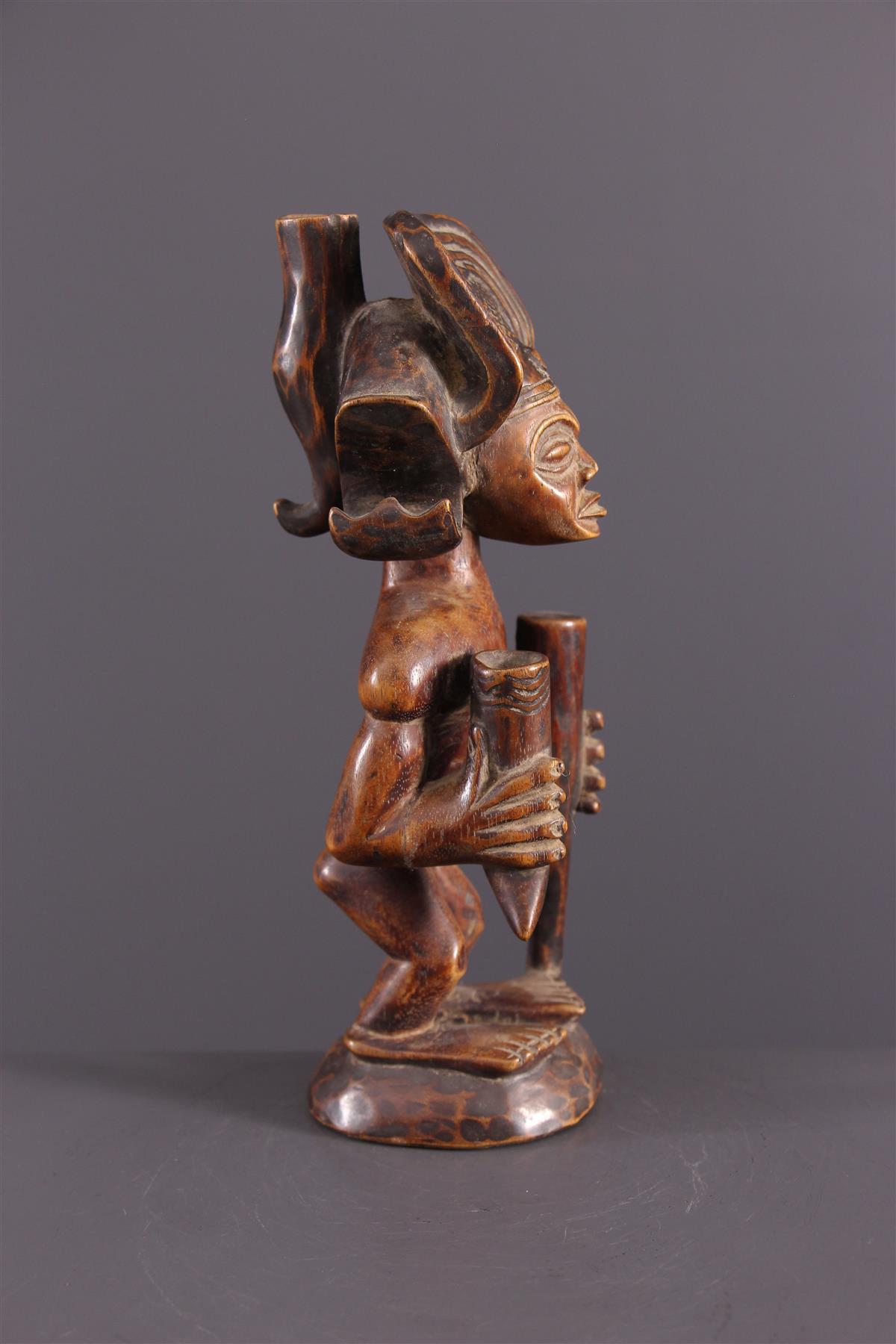 Statue Chokwe (27648) - Statues africaines Chokwe - Art africain